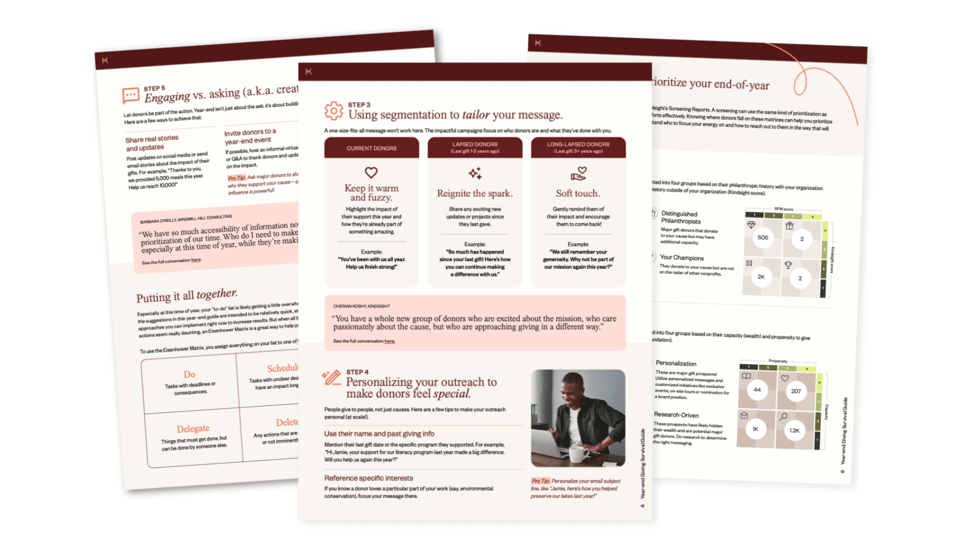 Year-end Giving Survival Guide - Kindsight
