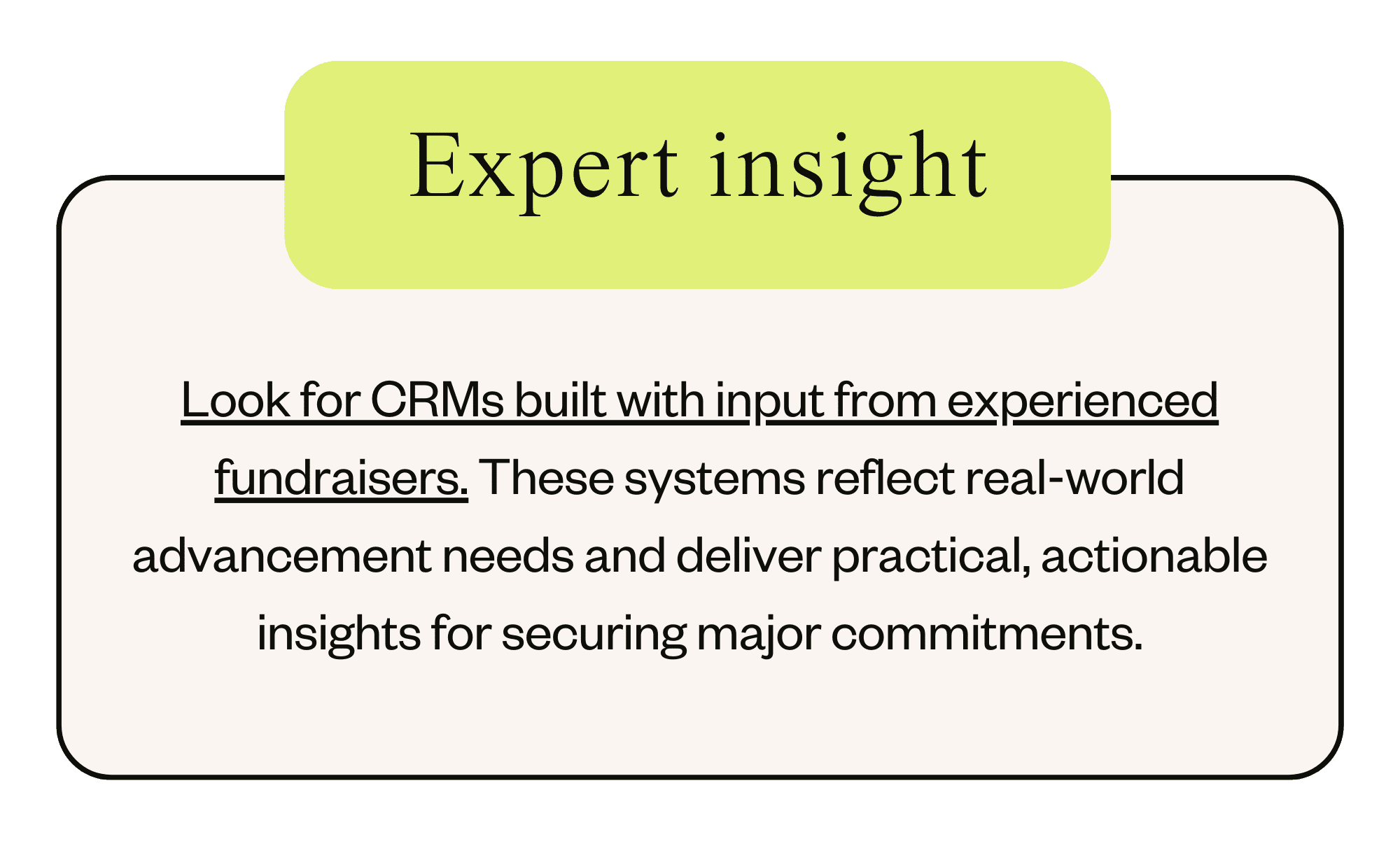 15 important nonprofit CRM features