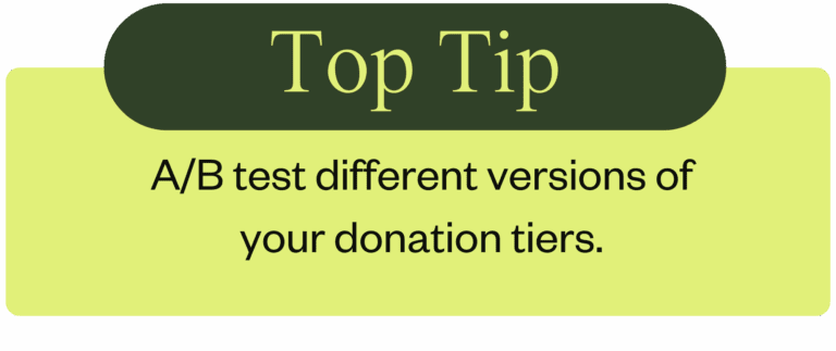 Donation Tiers: A Guide for Nonprofits