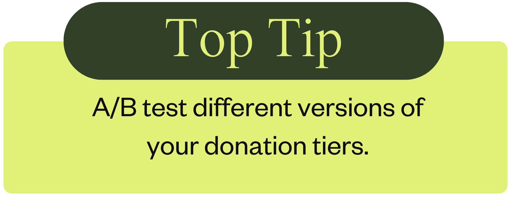 Donation Tiers: A Guide for Nonprofits